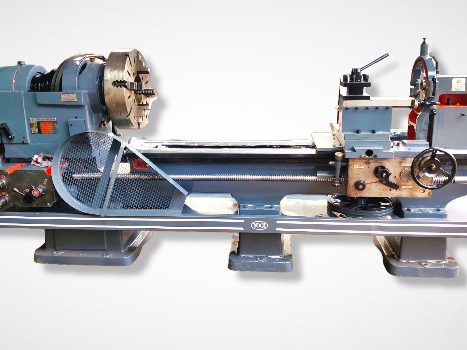 Heavy Duty Lathe Machine 15 Inch Center Height – Yogi Machine Tools