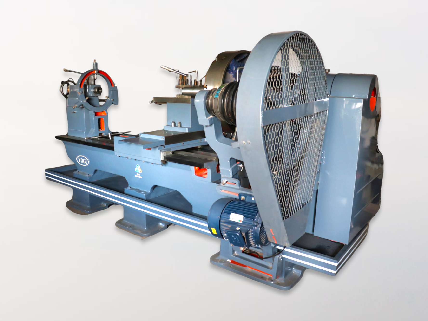 Extra Heavy Duty Lathe Machine 20 Inch Centre Height – Yogi Machine Tools