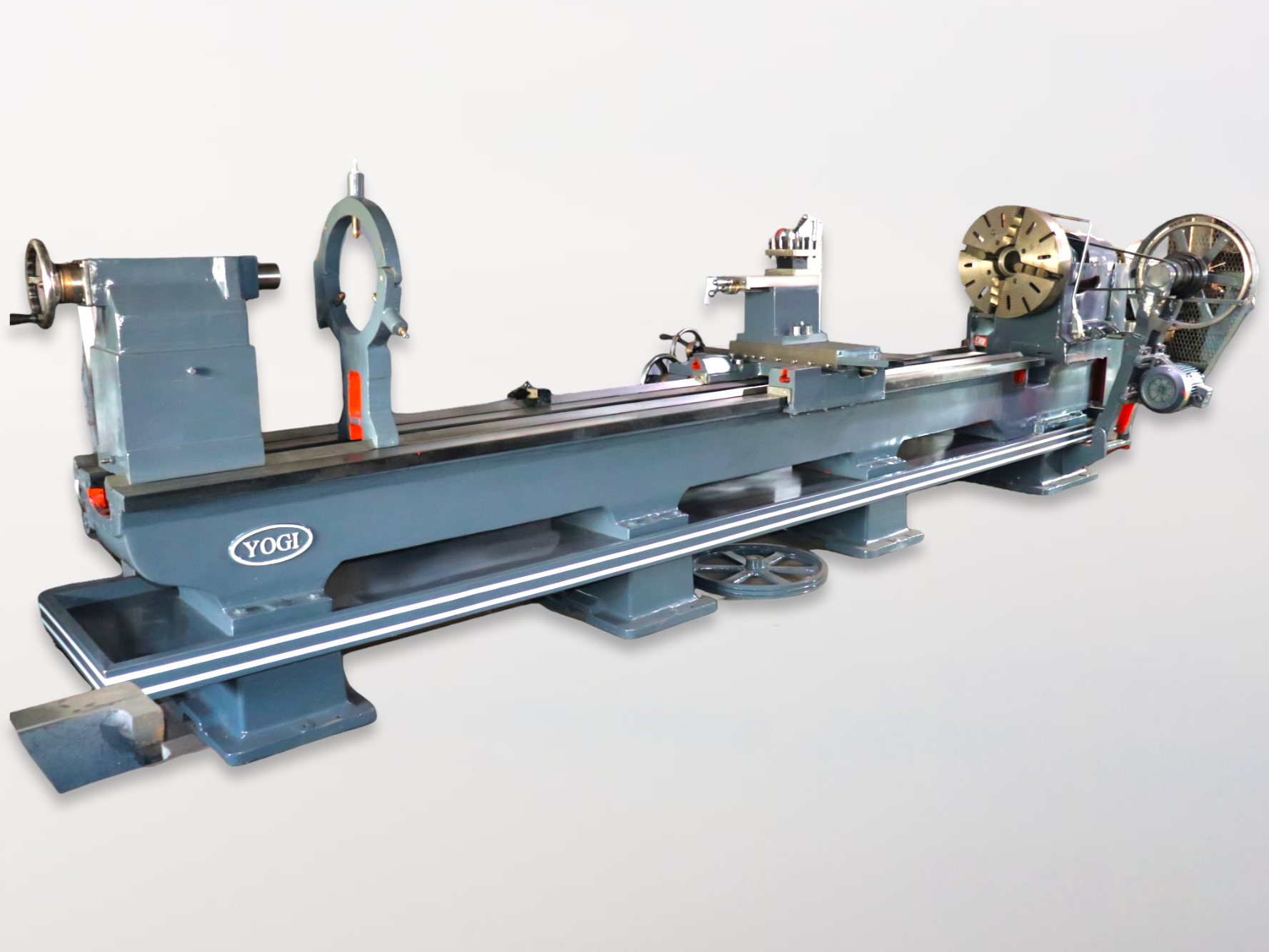 Extra Heavy Duty Lathe Machine 20 Inch Centre Height – Yogi Machine Tools