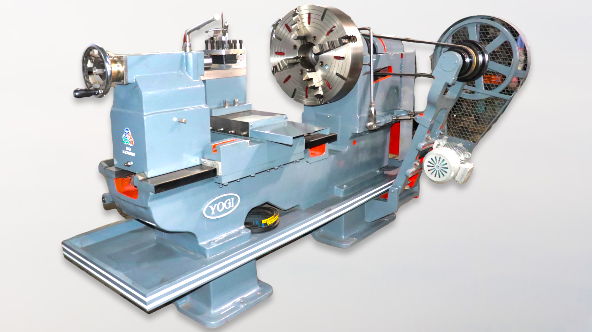 7 Feet Extra Heavy Duty Lathe Machine 20 Inch Centre Height – Yogi ...
